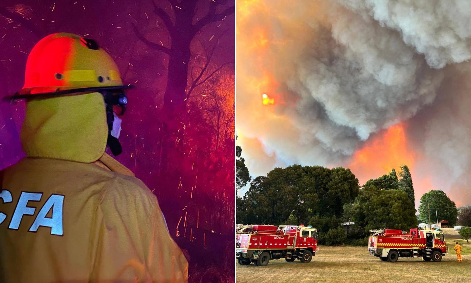 Emergency evacuation orders in place as out-of-control bushfires ...