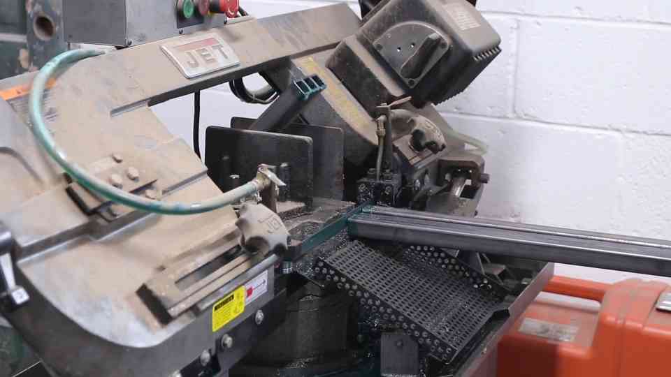 I nearly burned the shop down building this chop saw station