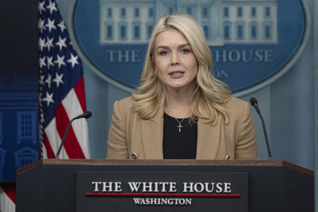 Karoline Leavitt repost sparks backlash over Trump warning