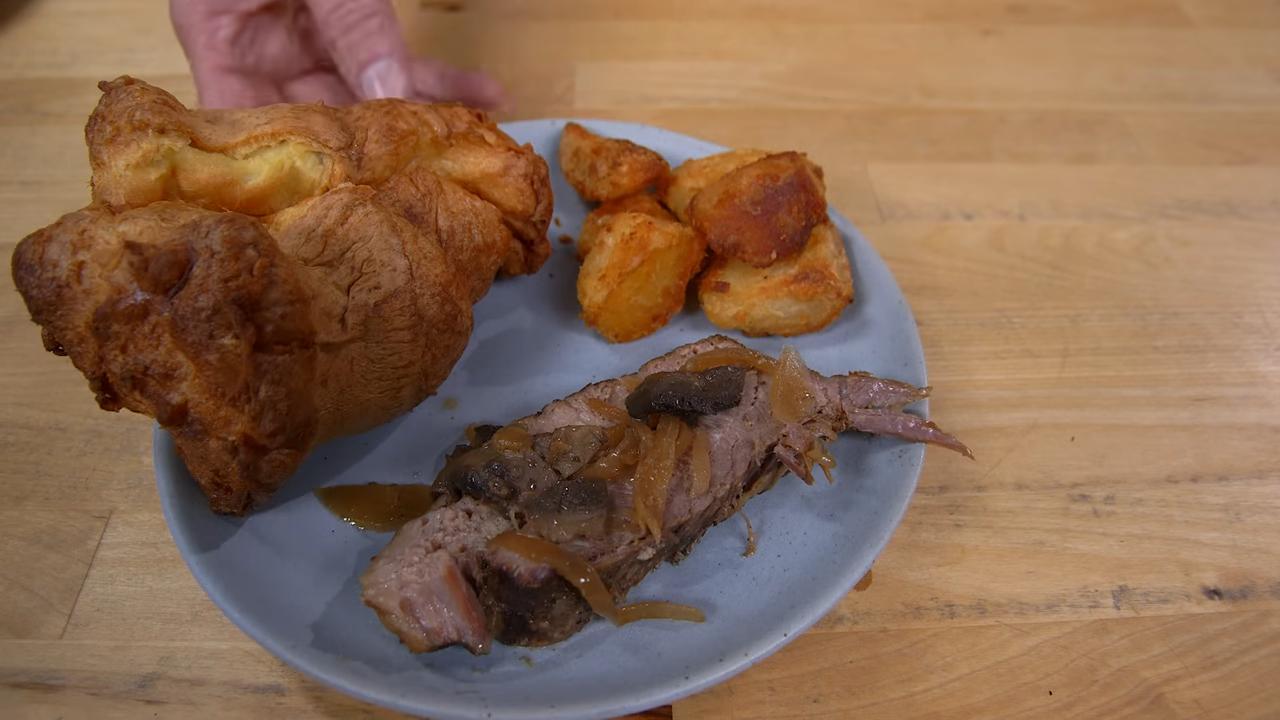 The easiest slow cooker brisket with almost no effort