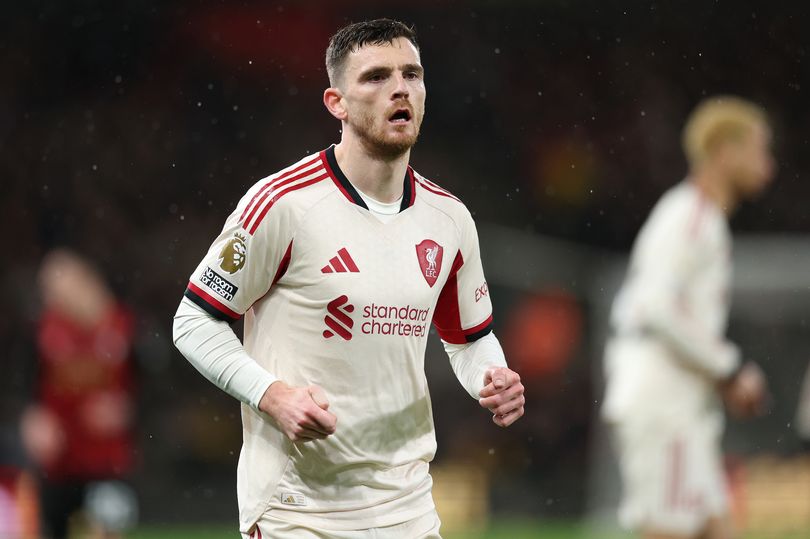 Liverpool block Andy Robertson transfer to Tottenham as contract ...