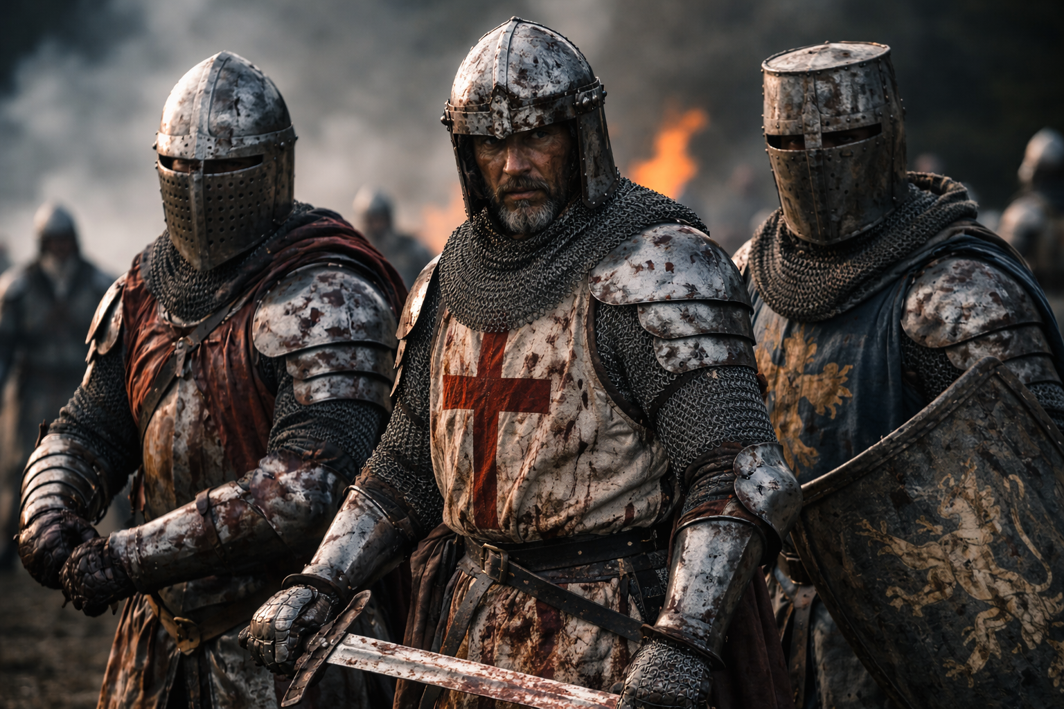 Did medieval battle wounds always get infected?