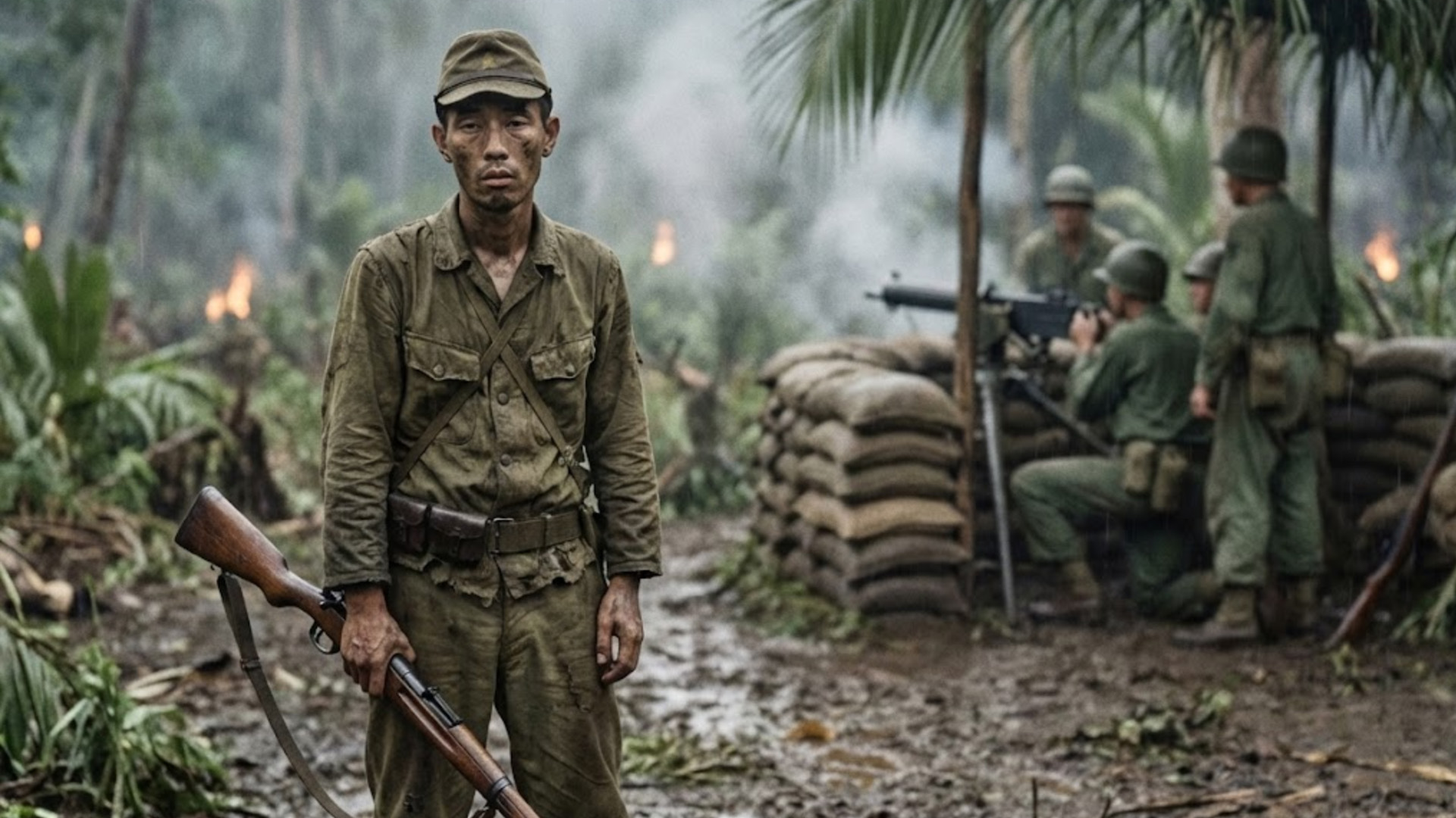 When Japanese soldiers first realized World War II was lost