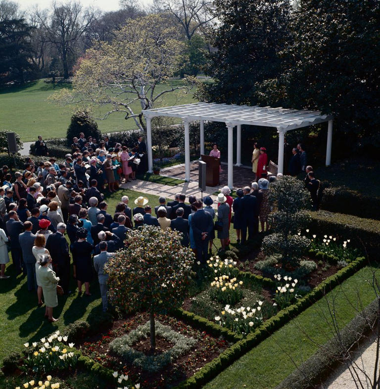 The lost White House garden: Jacqueline Kennedy's namesake memorial was ...