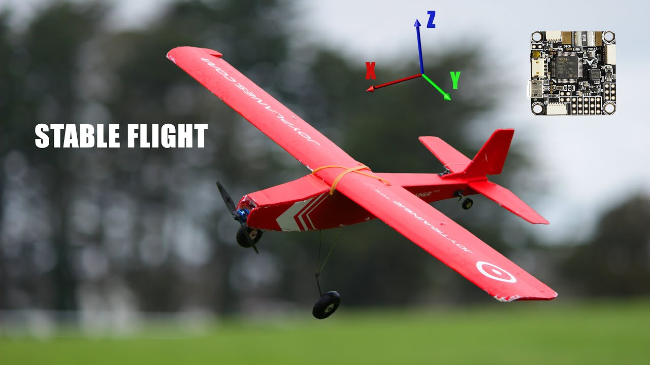 Using a drone flight controller for airplanes | INAV in Joytrainer mini