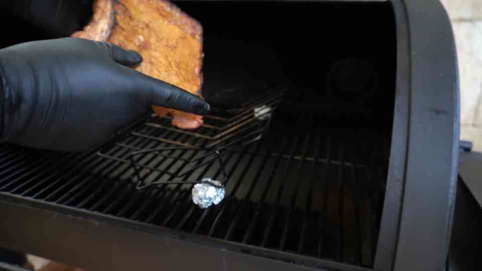 Pork belly that crackles over real fire