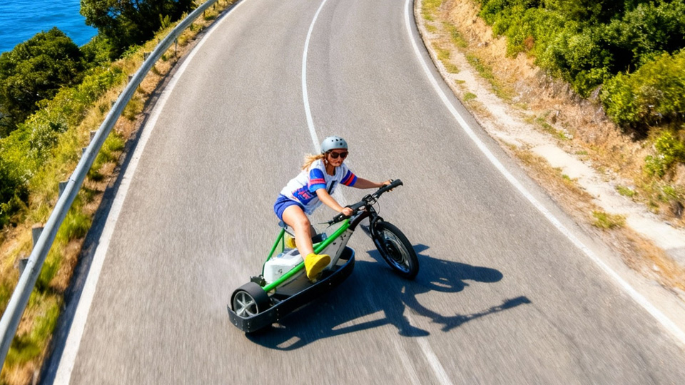 Extreme fun on three wheels