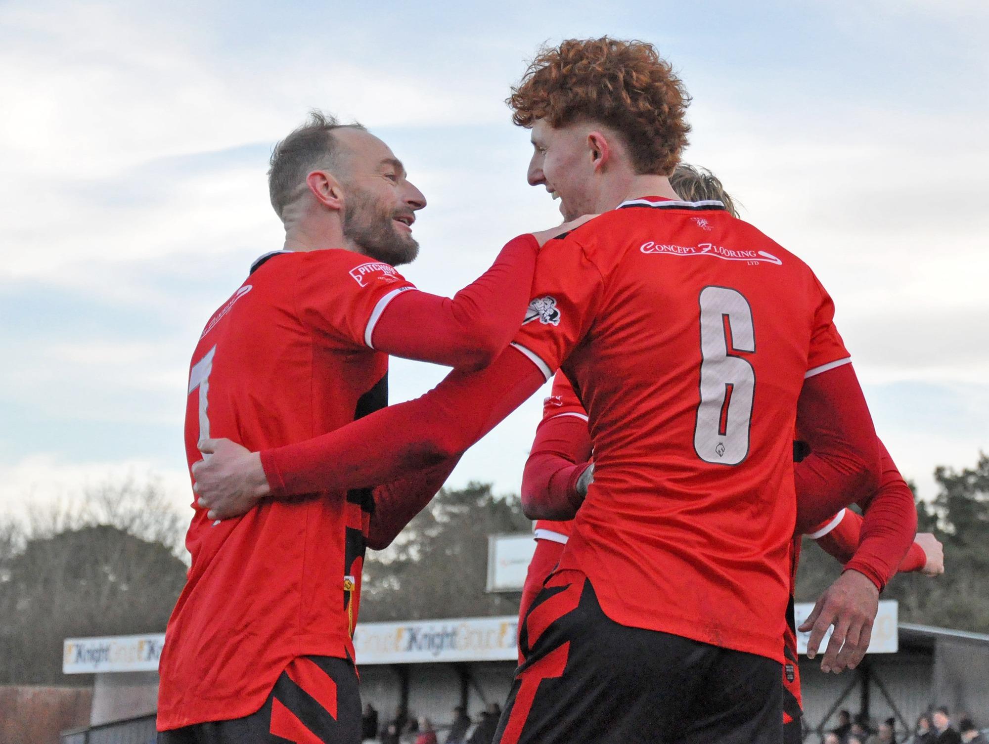 Easy does it as Kettering Town see off Bishop's Stortford to claim ...