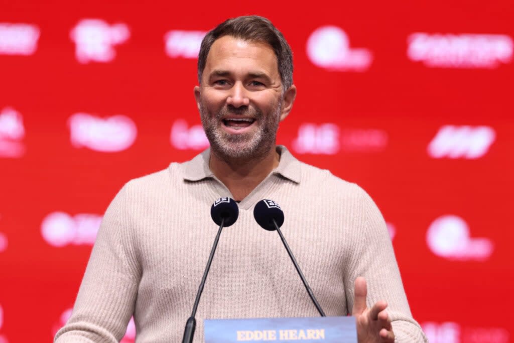 Eddie Hearn pokes fun at Dana White’s first Zuffa Boxing event with ...