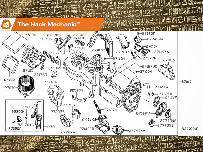 Decoding the Nissan Armada actuator rosetta stone
