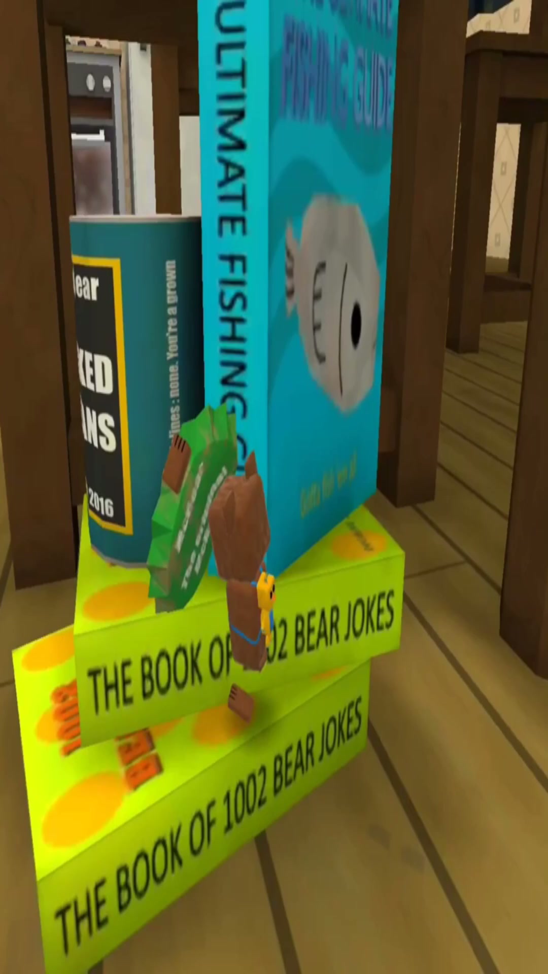 Super Bear Adventure, punching rats in giant houses!