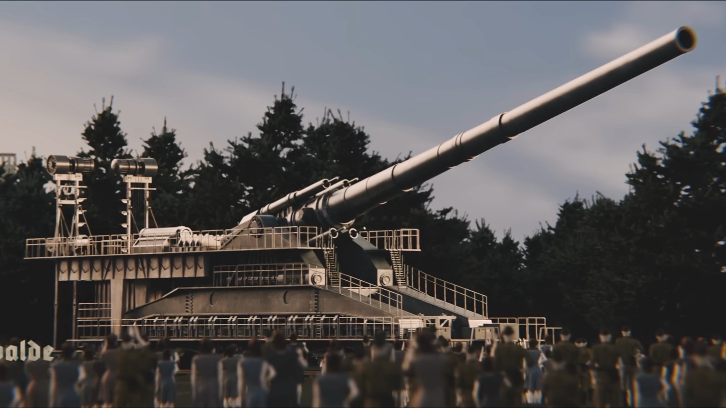 Hitler built the largest gun in history - and still failed in battle