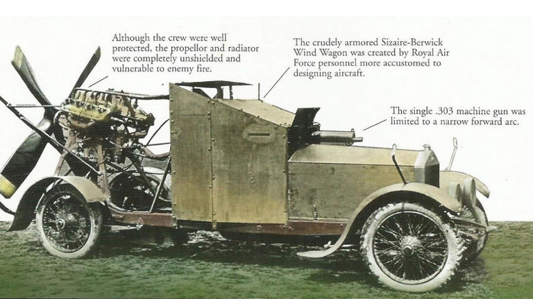 The strange propeller car of WWI: The story behind Sizaire-Berwick's ...