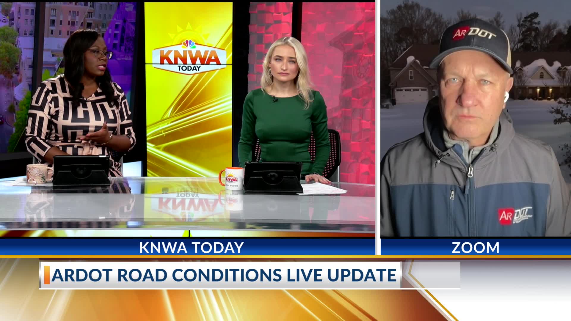 Arkansas Department of Transportation gives us a live update of the ...