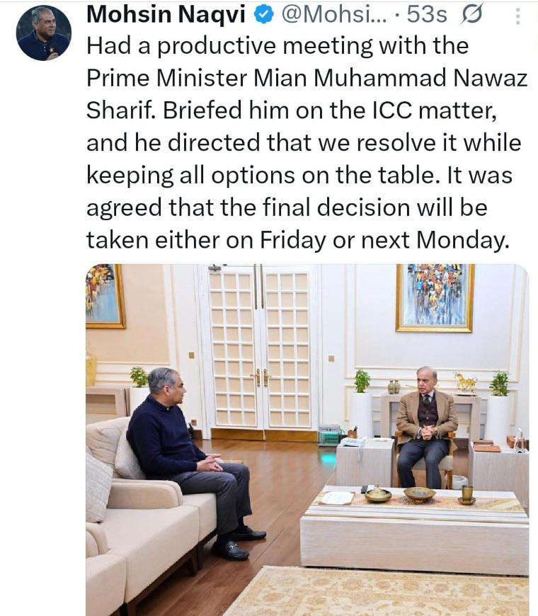 Pakistan delay final call on T20 World Cup participation after PCB ...