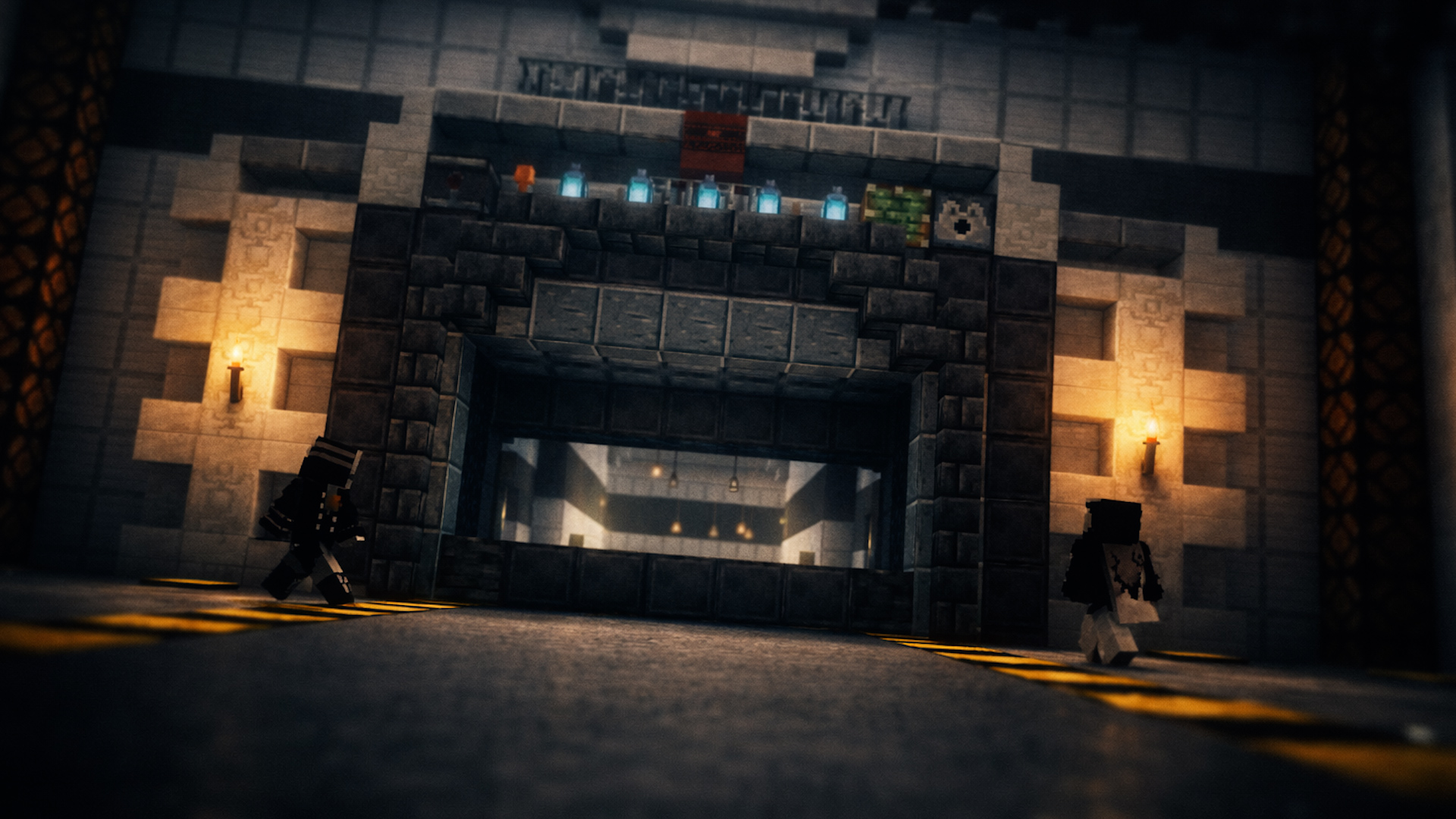 Escaping a complex trap in Minecraft