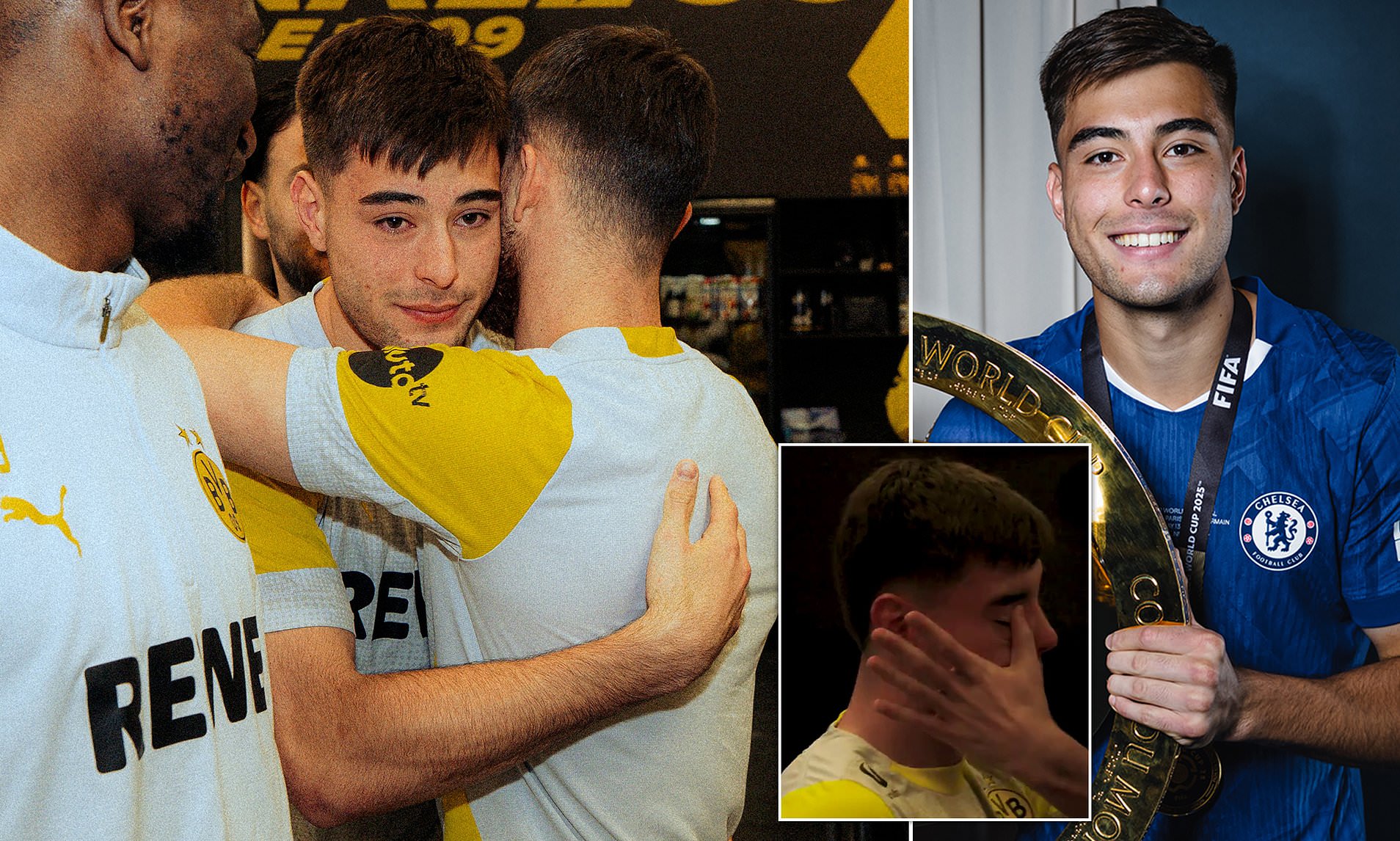 Chelsea loanee cries as he's hauled back in January's most unusual deal - leaving Dortmund fuming