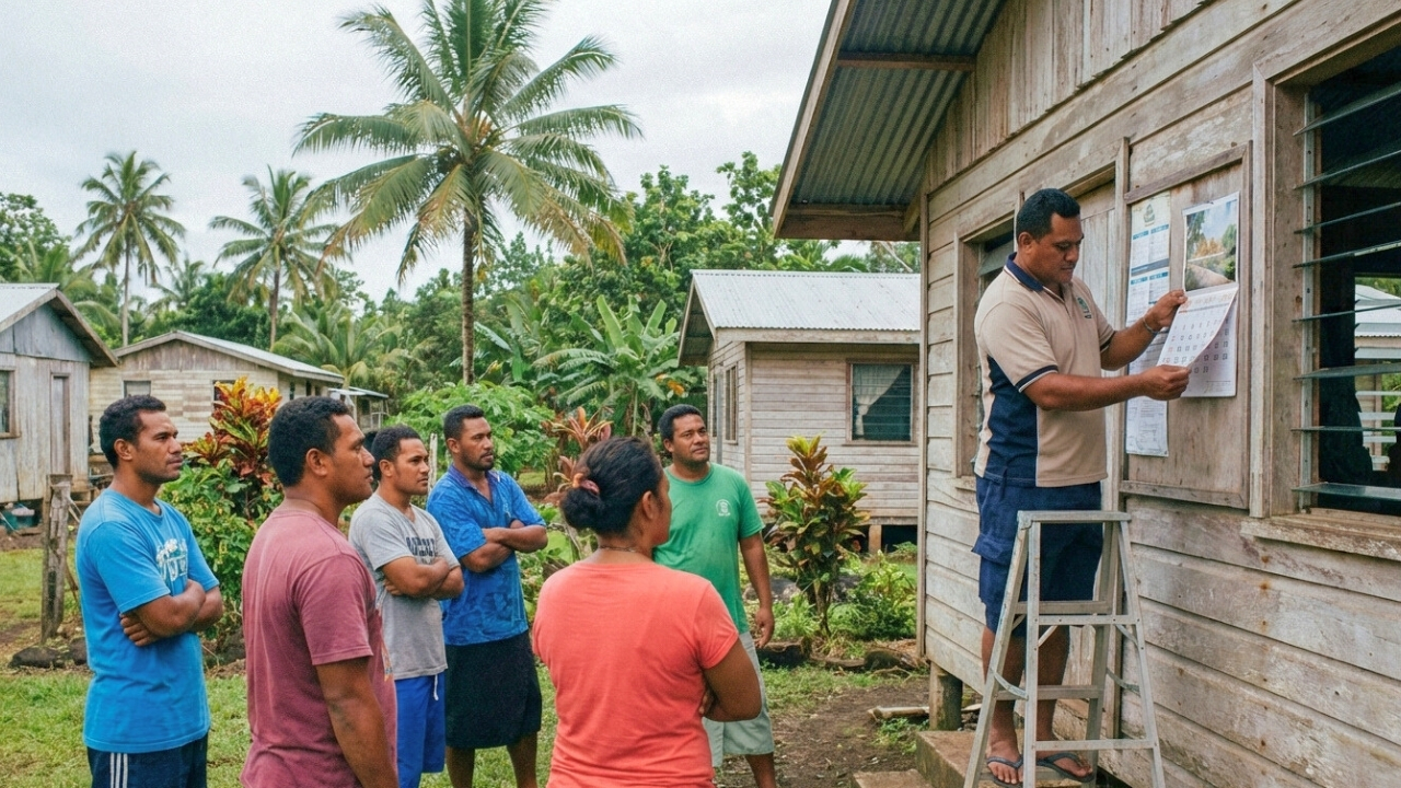 Samoa skips a day and vanishes from the calendar