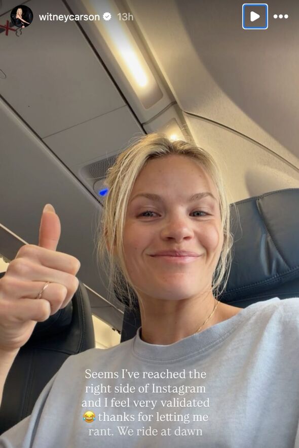 DWTS' Witney Carson 'validated' after son, 2, was shamed during flight