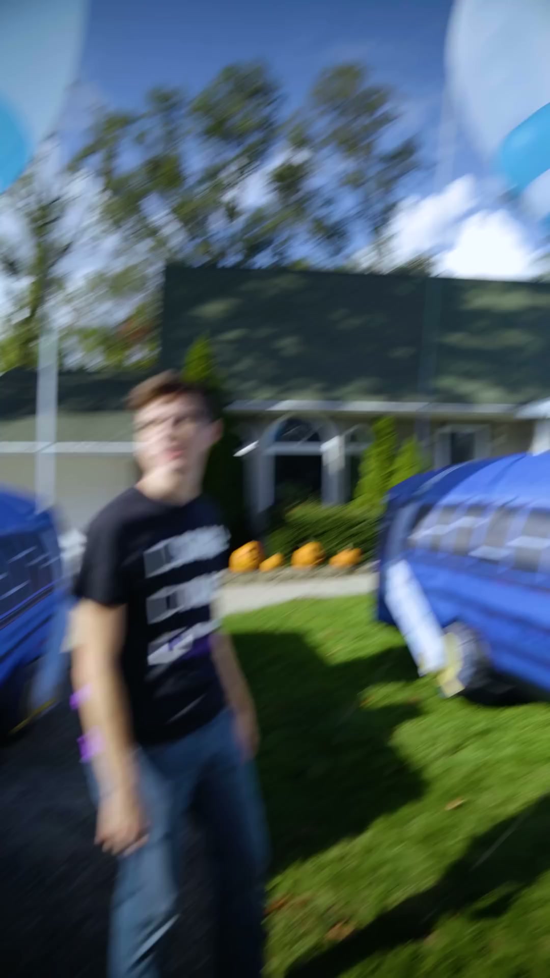 Pranking mom with Fortnite inflatables 2