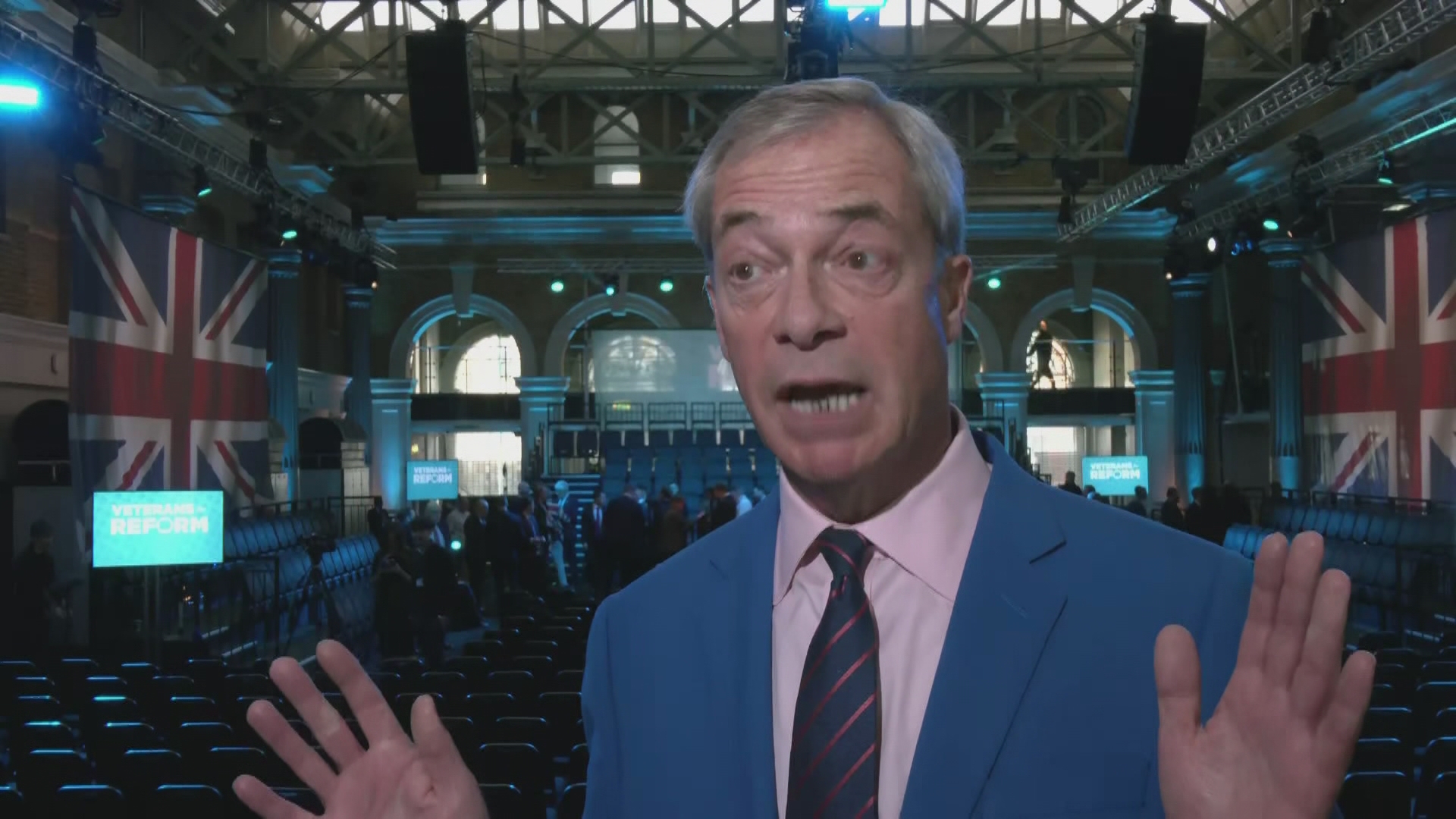 Farage: Reform welcomes talent in, Starmer keeps talent out