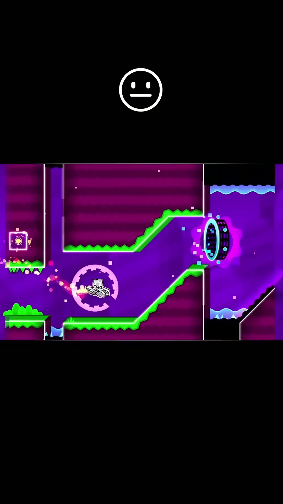 The strangest way to complete this level in Geometry Dash
