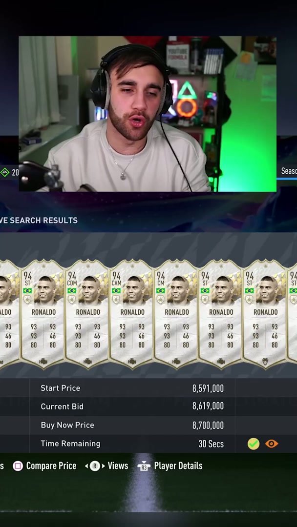 Epic FIFA Ultimate Team fail: Lost 94-rated Ronaldo at the last second!