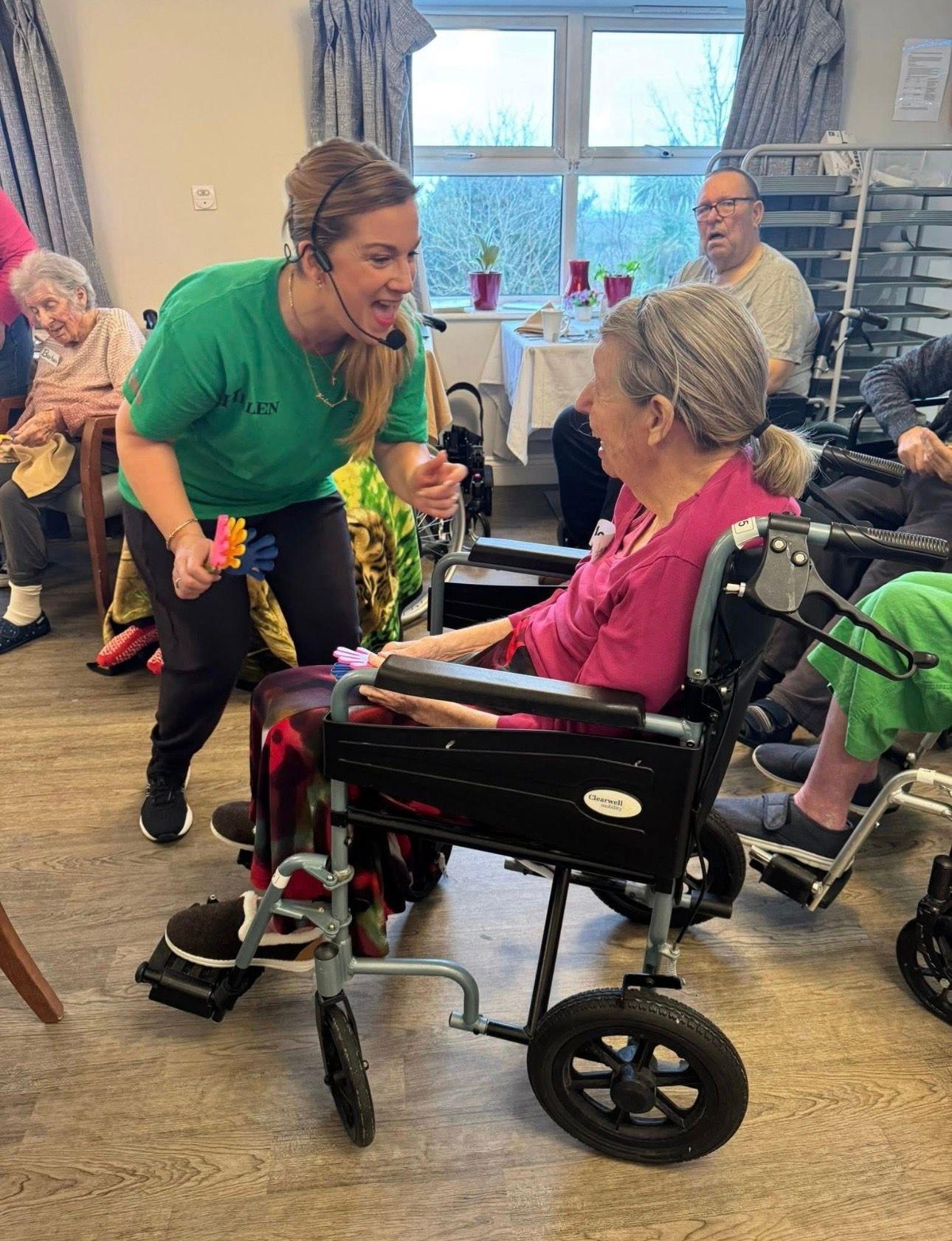 Eastbourne care home residents enjoy uplifting dementia singing experience