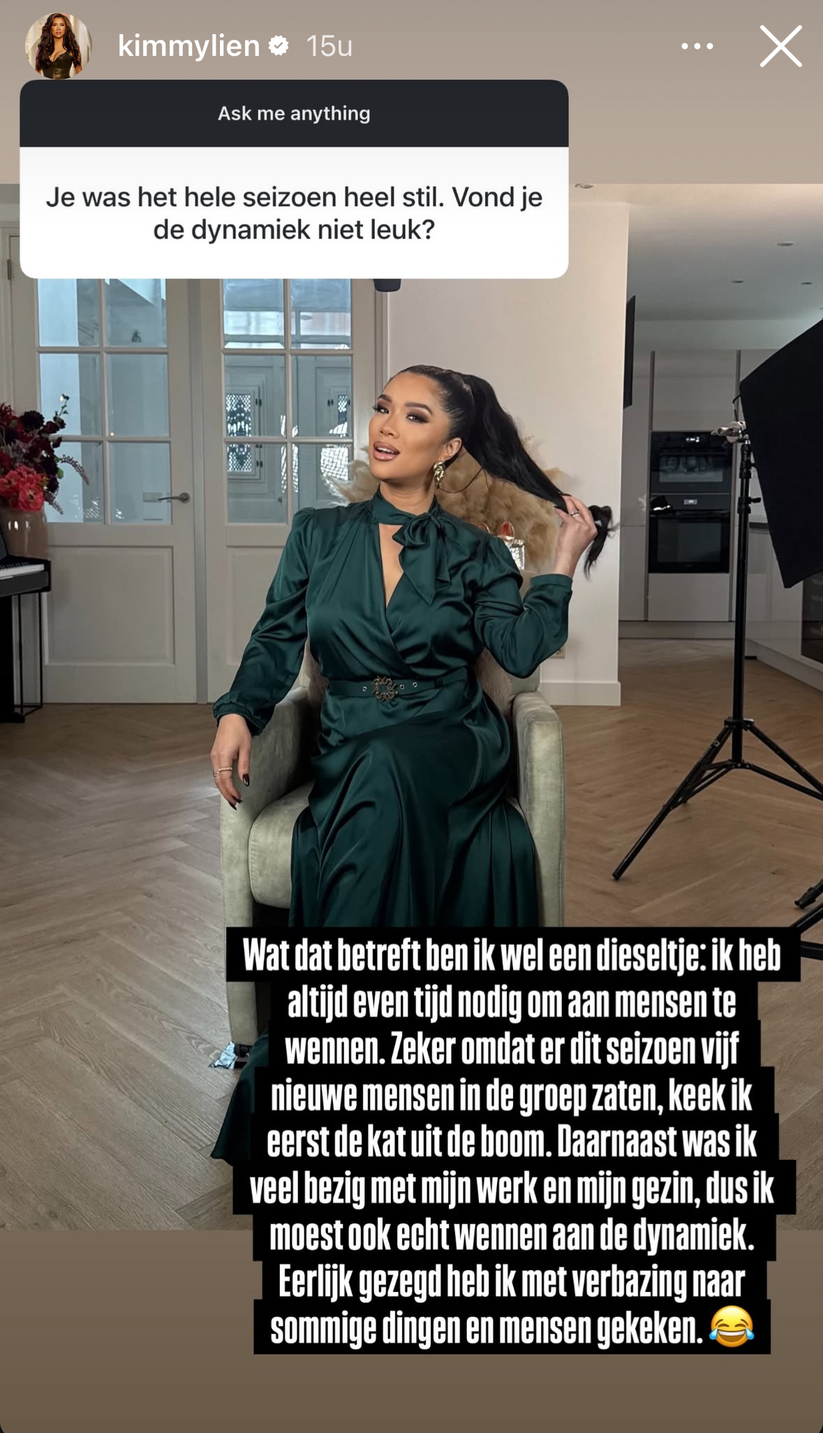 Kimmylien Nguyen onthult waarom ze dit seizoen wat stiller was in The ...