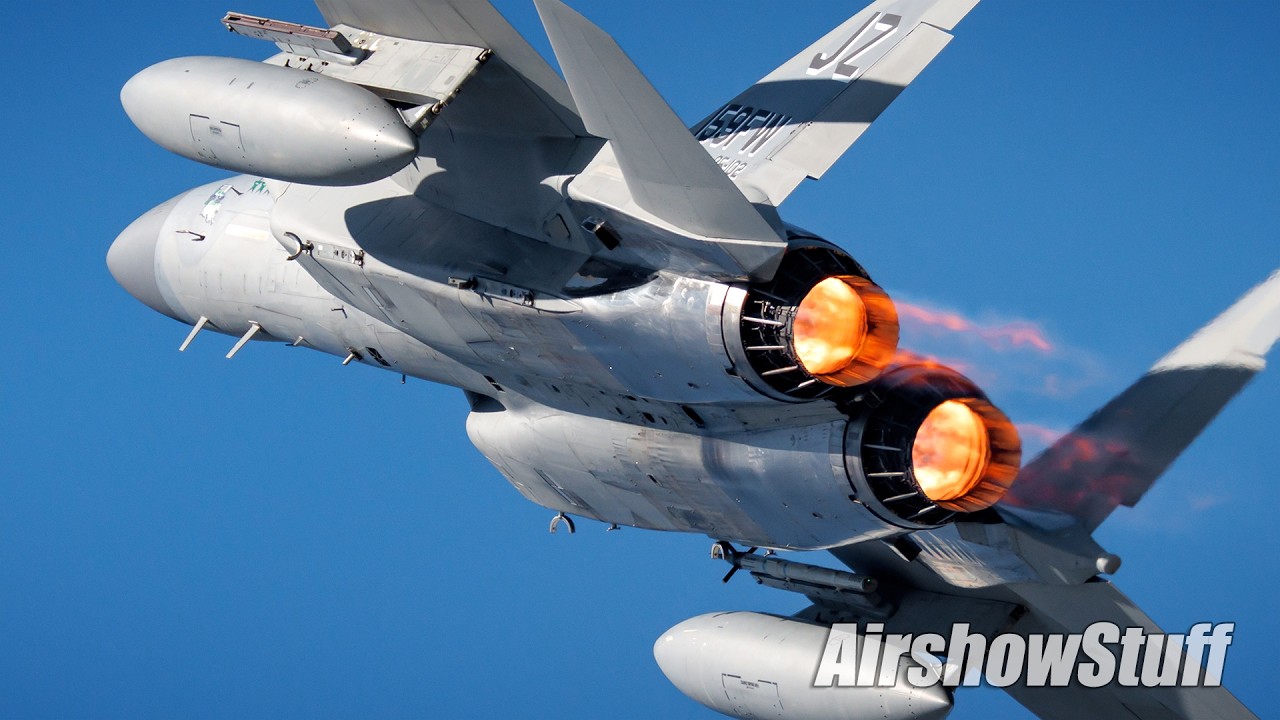 Watch military flybys hit so close you feel the shockwave