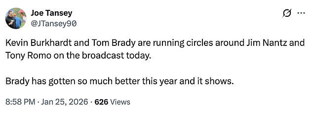 Tom Brady's second Fox season ends with rave reviews as fans say he's ...