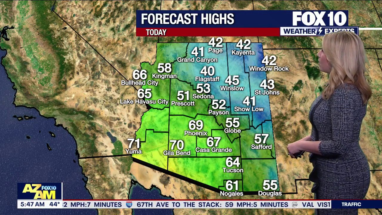 Arizona weather forecast: Dry conditions, warmer temps return to Phoenix