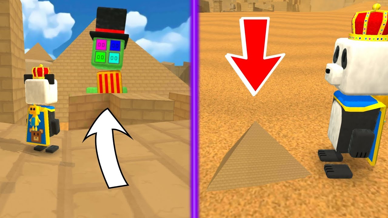 Activated a small pyramid | Super bear adventure walkthrough