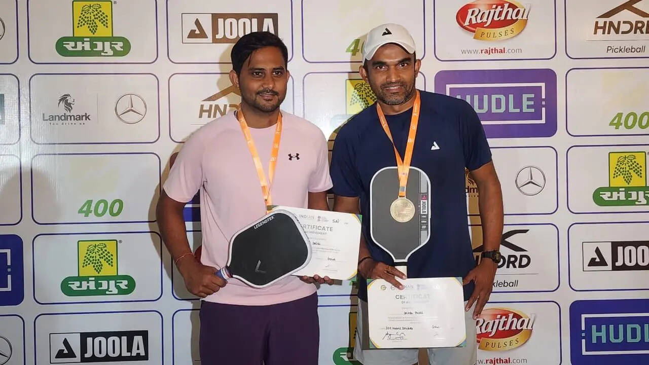 Indian Masters: Dhiren Patel-Suraj Desai vs Ravi Ranjan-Ankit Mody ...