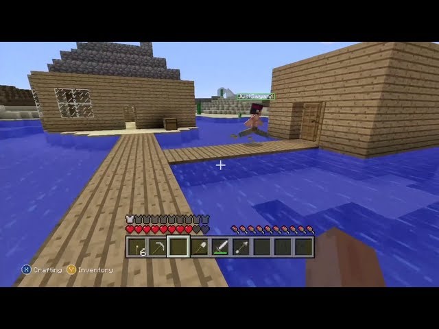 Minecraft w/ my little brother - Welcome to my world!