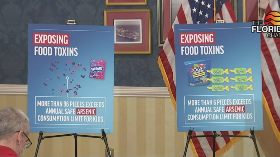 ‘Elevated’ arsenic levels found in dozens of candy brands, Florida ...