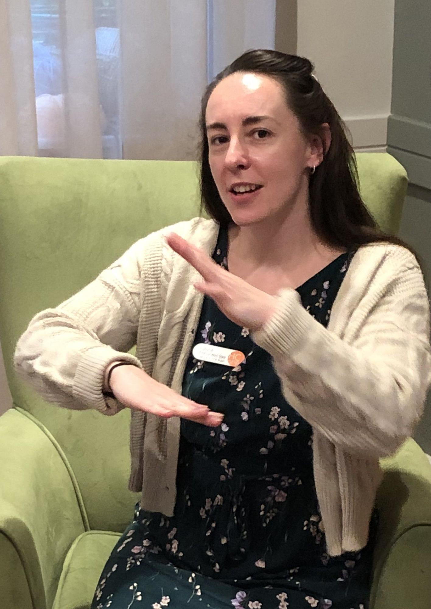 East Grinstead care home residents embrace sign language