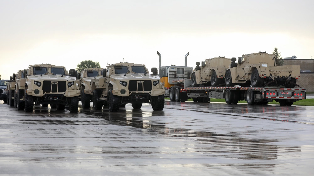 Armored vehicles deployed to Minneapolis
