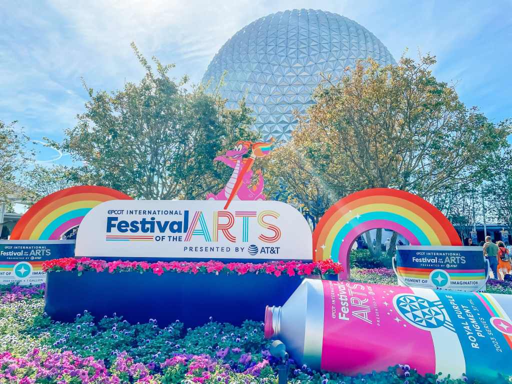 Epcot Festival of the Arts food and menus 2026