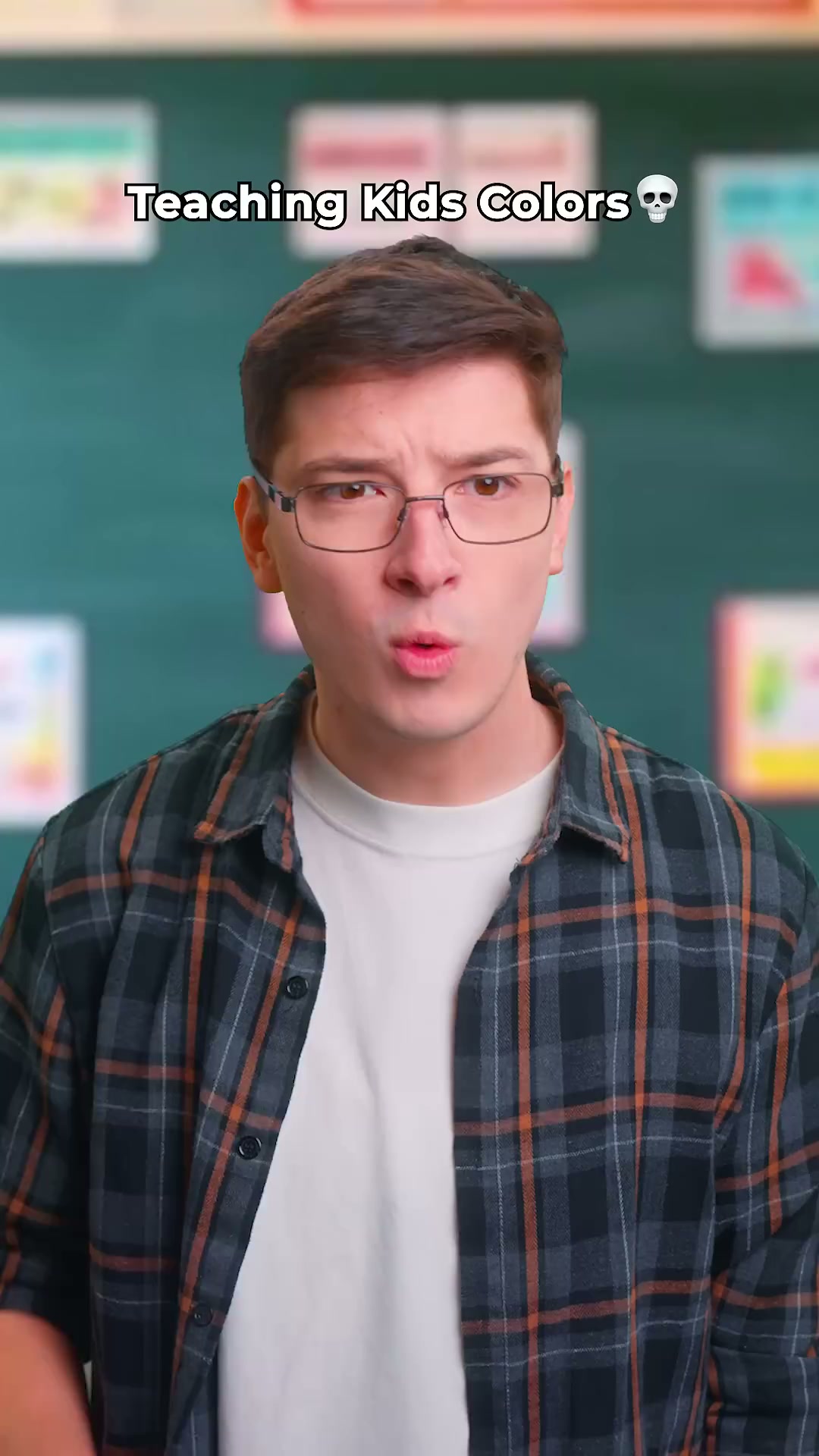 Teaching kids colors 💀