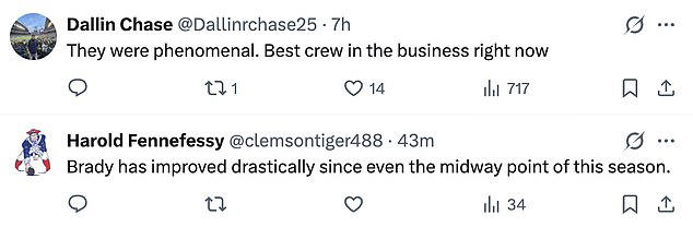 Tom Brady's second Fox season ends with rave reviews as fans say he's ...