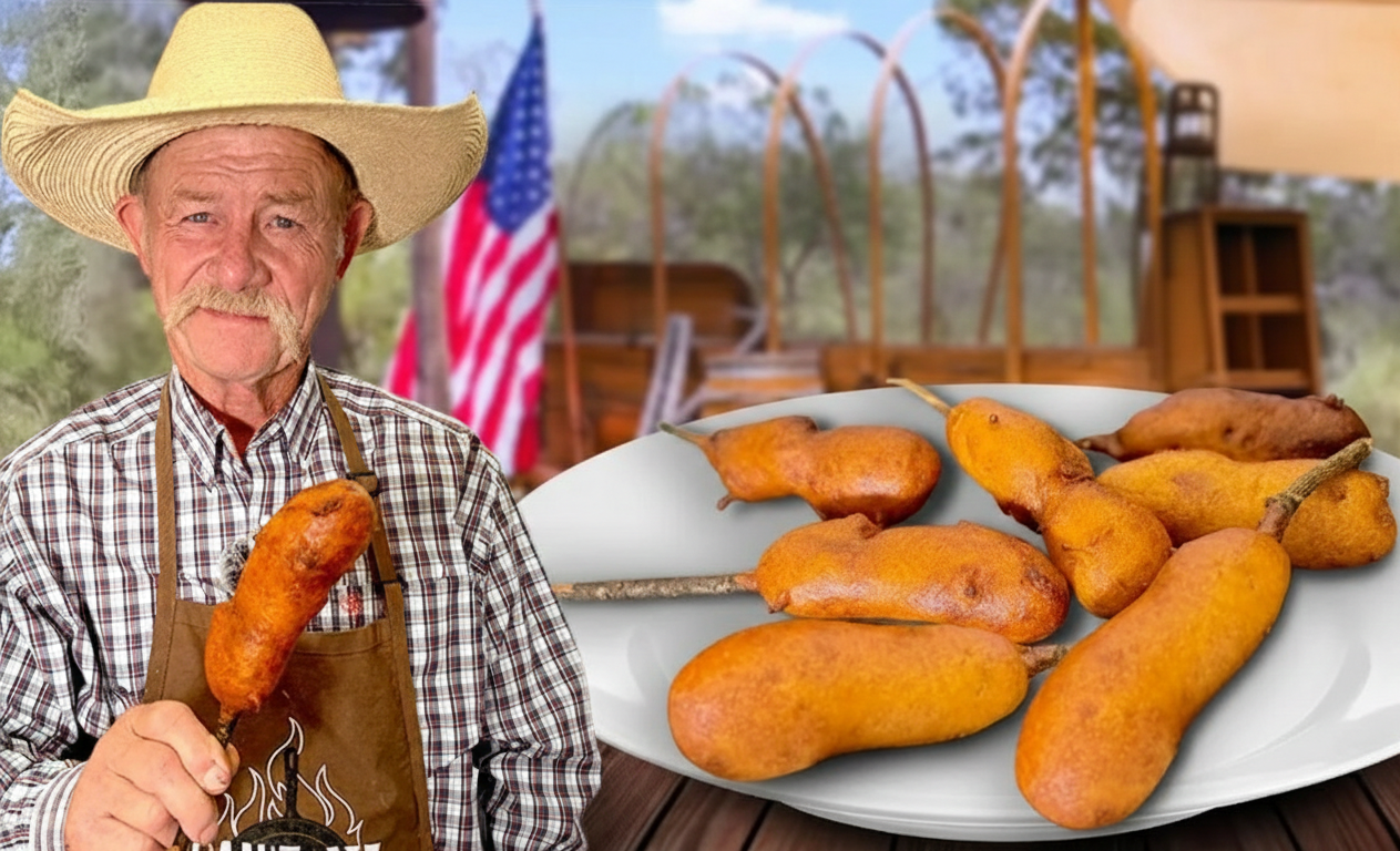 Building bacon-wrapped jalapeño cheese corn dogs the cowboy fair way