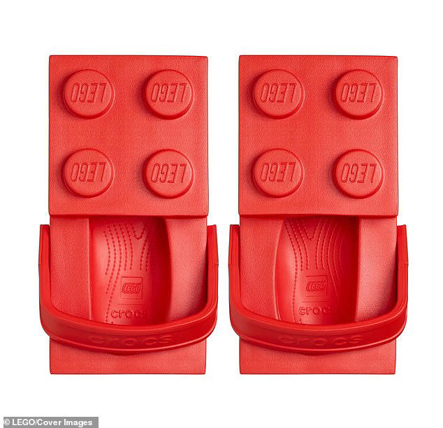 New Croc on the block! Lego releases giant brick-shaped clogs for £199