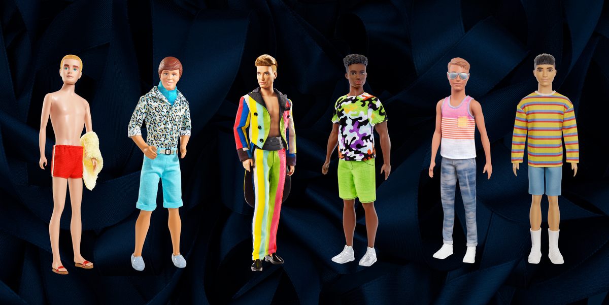 What Ken dolls looked like the decade you were born