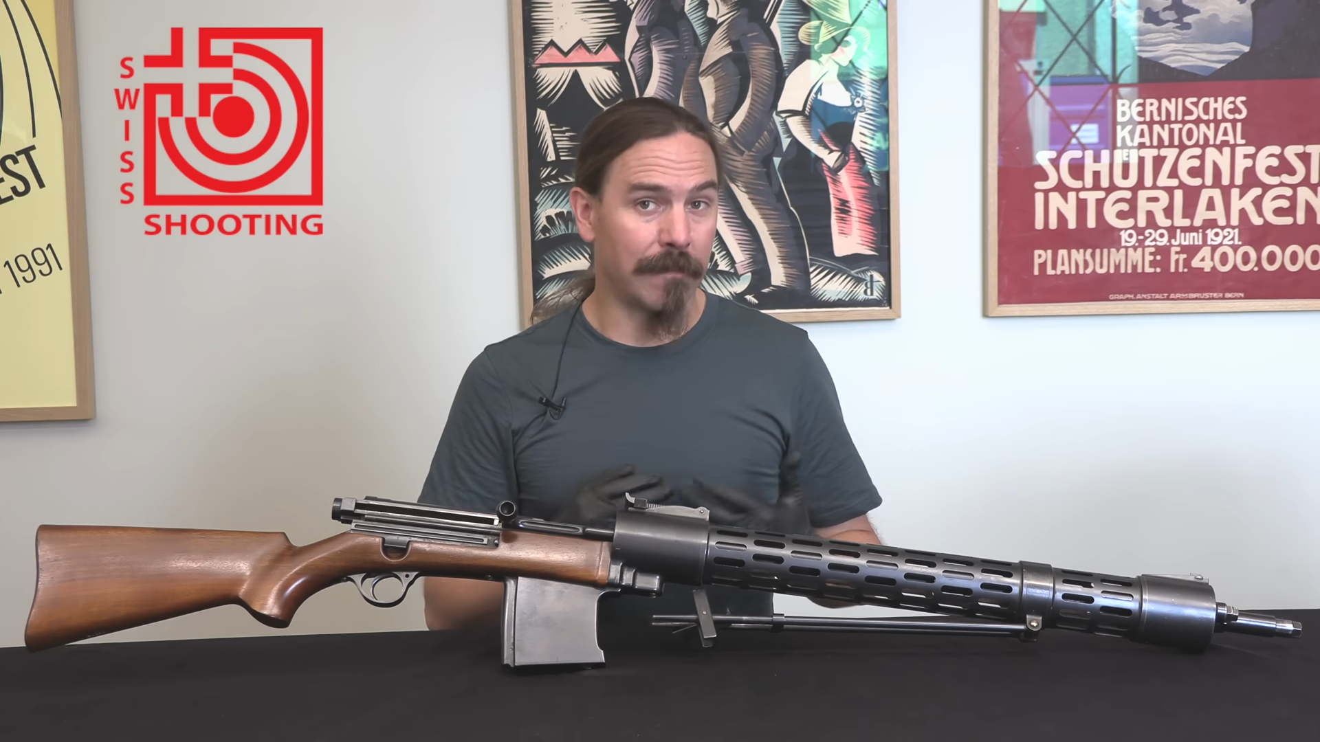 Only five of these were ever made - The Hans Stamm 1916 light machine gun