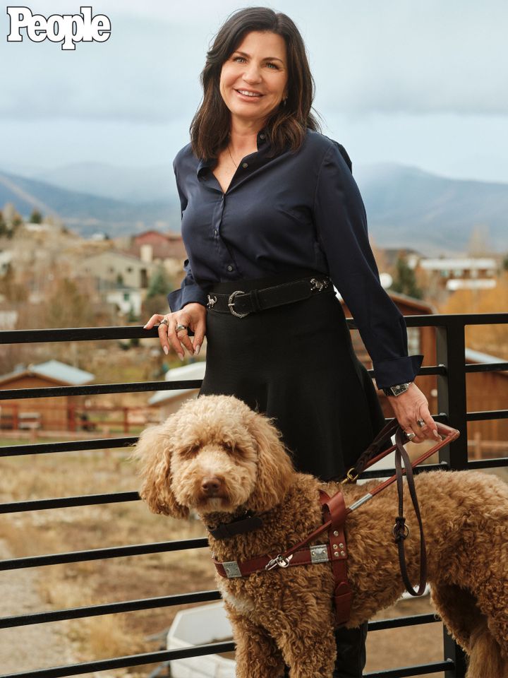 Paralympic skier Danelle Umstead is blind and has MS. She's won 3 ...