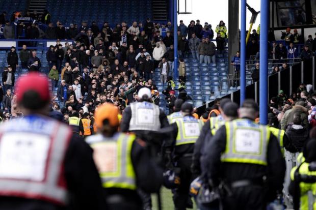 Police give update after making five arrests at Portsmouth v Southampton