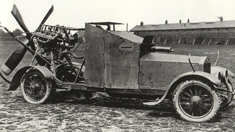 The strange propeller car of WWI: The story behind Sizaire-Berwick's ...