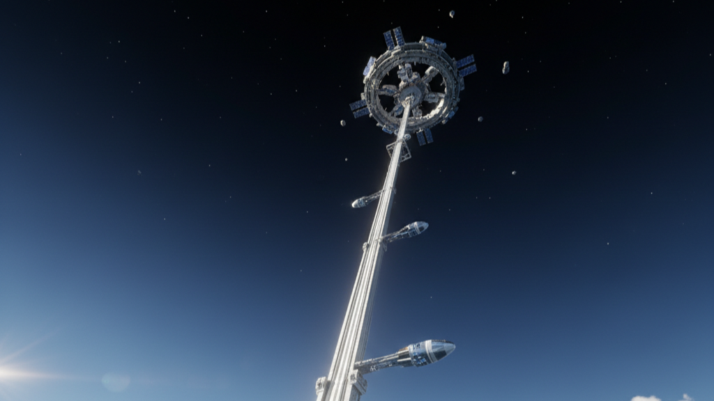 The tower so tall it could touch the edge of space