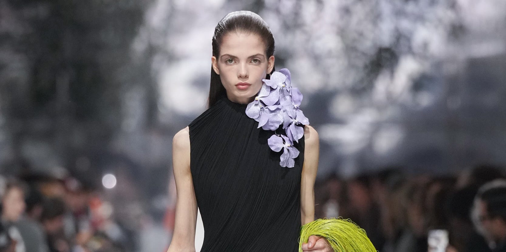 Jonathan Anderson touched grass for his Dior couture debut